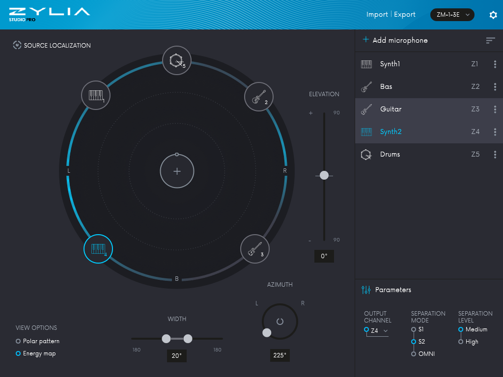 ZYLIA PRO Have It All! - 3rd Order Ambisonics Microphone & Software